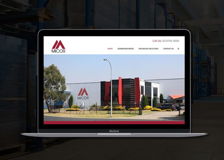 Micor Packaging Web Design - Creative Chaos